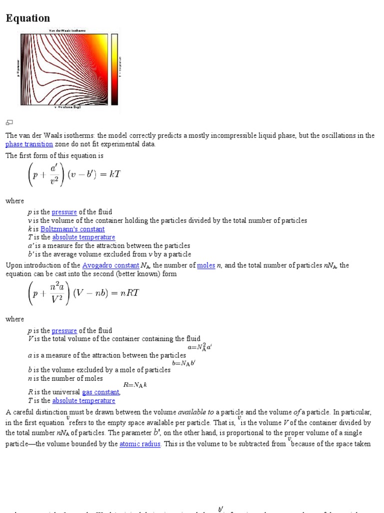Inversion Equation | PDF | Gases | Phases Of Matter