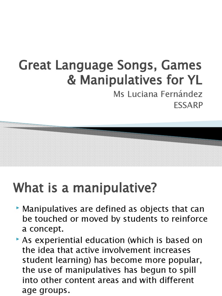 Engaging Language Learning Tools for YL | PDF
