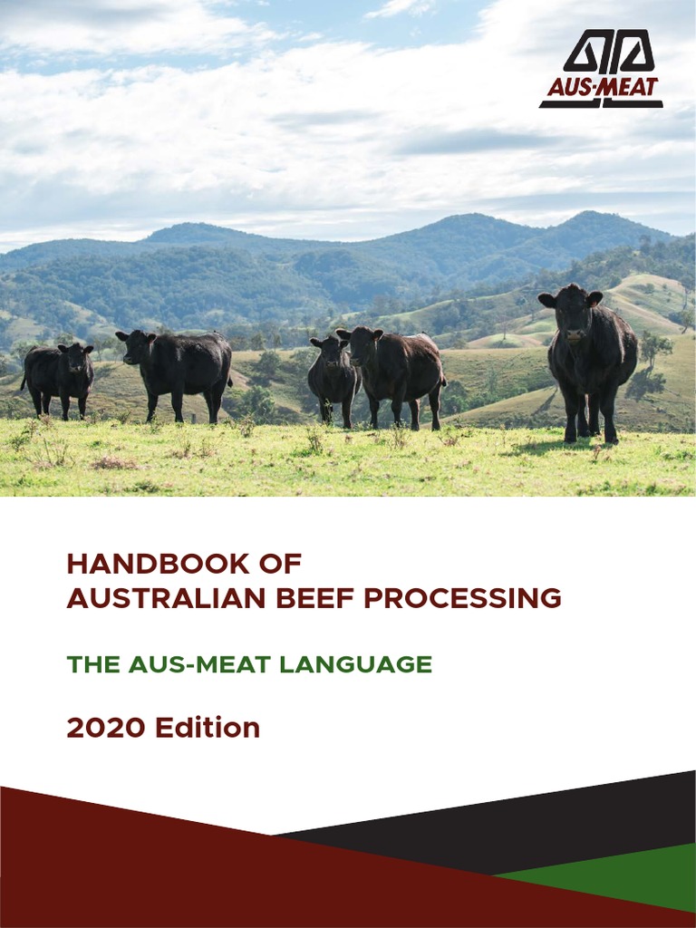 Australian Beef Processing Handbook 2020 | PDF | Cattle | Beef
