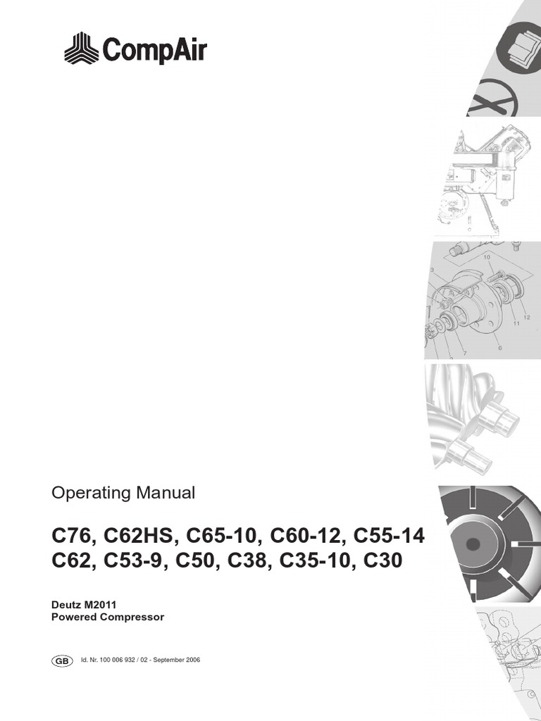 CompAir C-Series Compressor Manual | PDF | Safety | Reliability Engineering