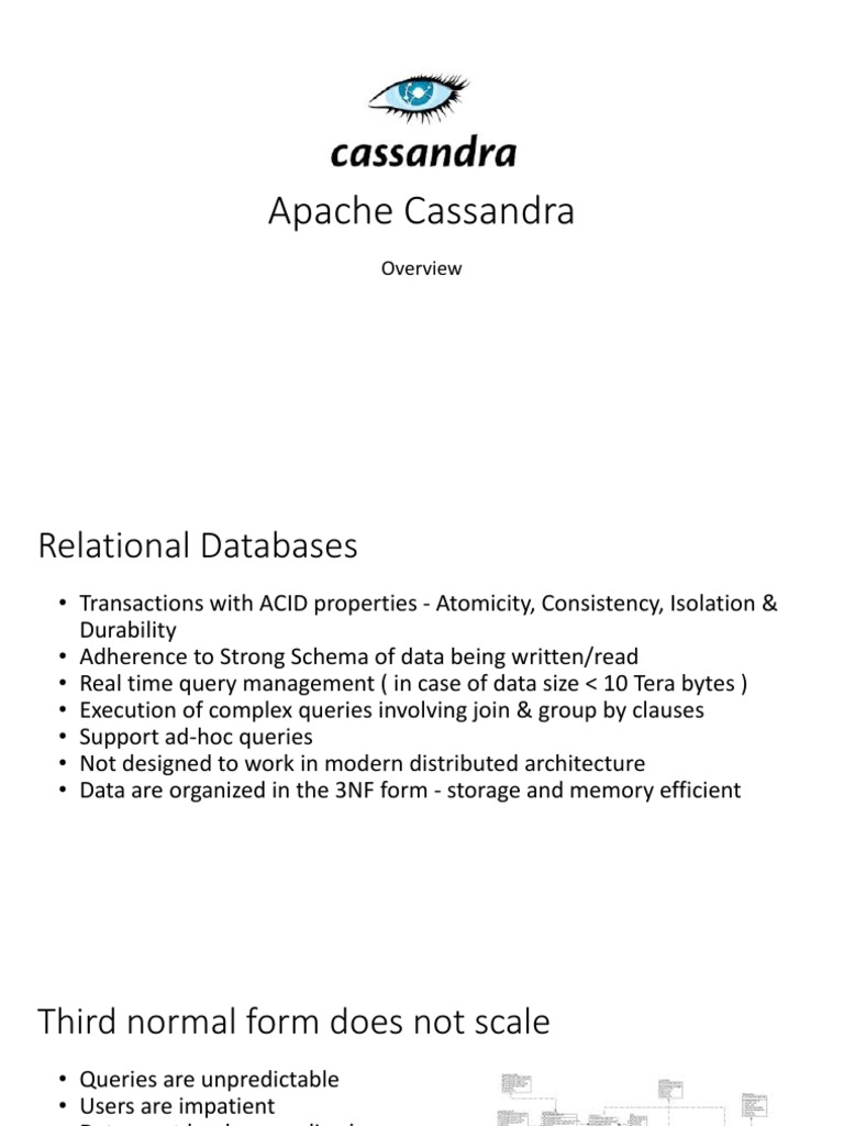 Cassandra Architecture PDF | PDF | No Sql | Cache (Computing)