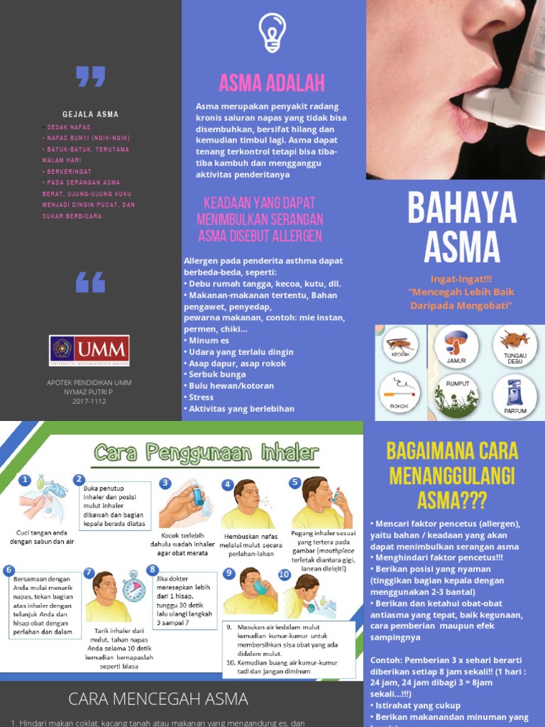 GEJALA DAN PENGOBATAN ASMA | PDF