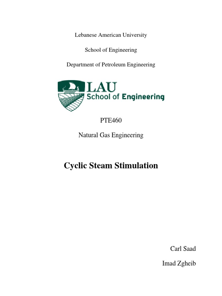 Cyclic Steam Stimulation PDF | PDF | Petroleum | Enhanced Oil Recovery