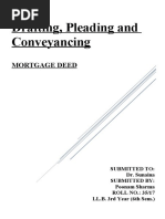 Drafting of Pleading and Conveyancing (Practical File) | PDF | Pleading | Lawsuit