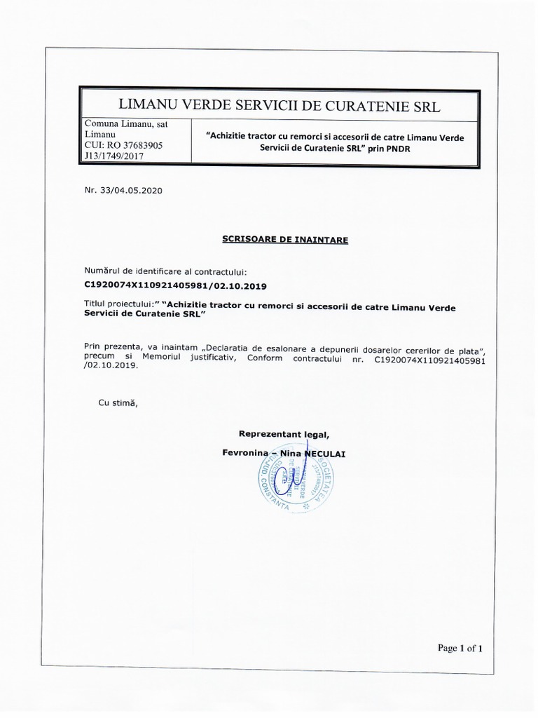 Declaratie Esalonare PDF | PDF