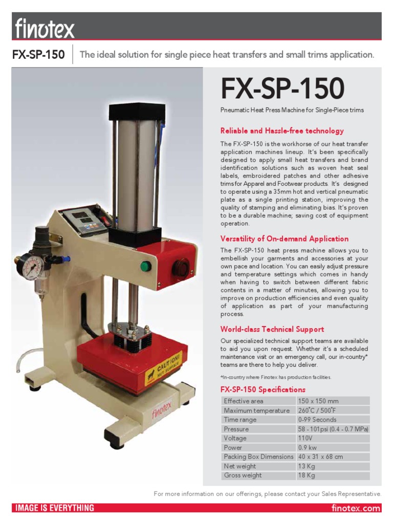 Finotex FX-SP-150 ENG 2016 Web | PDF | Valve | Manufactured Goods