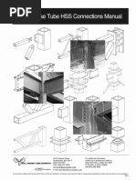 HSS Beam To HSS Column Connections - Steel Tube Institute | PDF | Beam ...