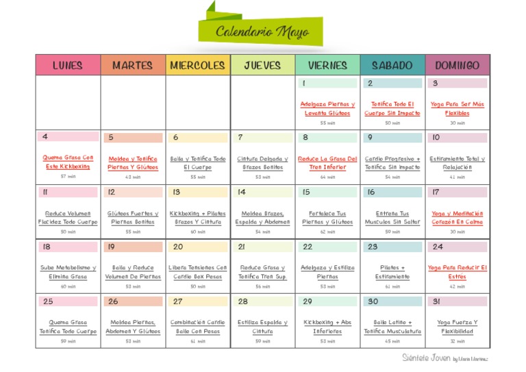 Calendario Mayo | PDF | Deportes | Violencia