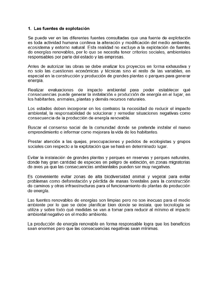 Actividad 1 Las Diversas Fuentes de Explotación. | PDF