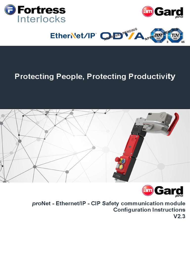 Protecting People, Protecting Productivi: Pronet - Ethernet/Ip - Cip ...
