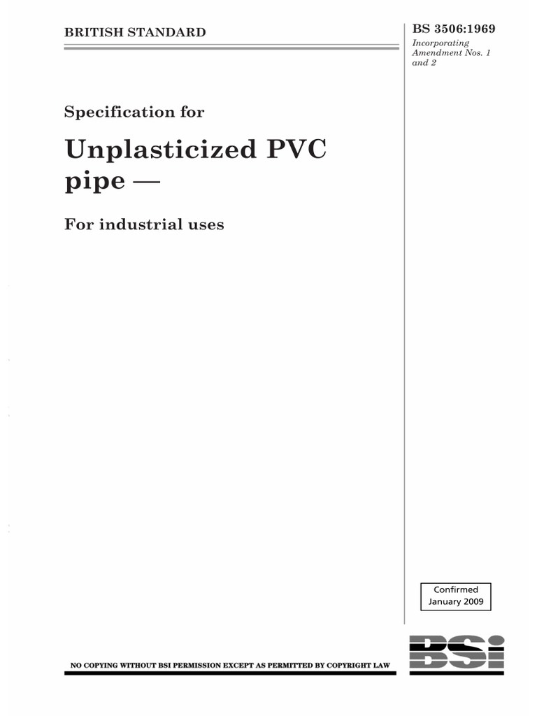 BS 3506-1969 PDF | PDF