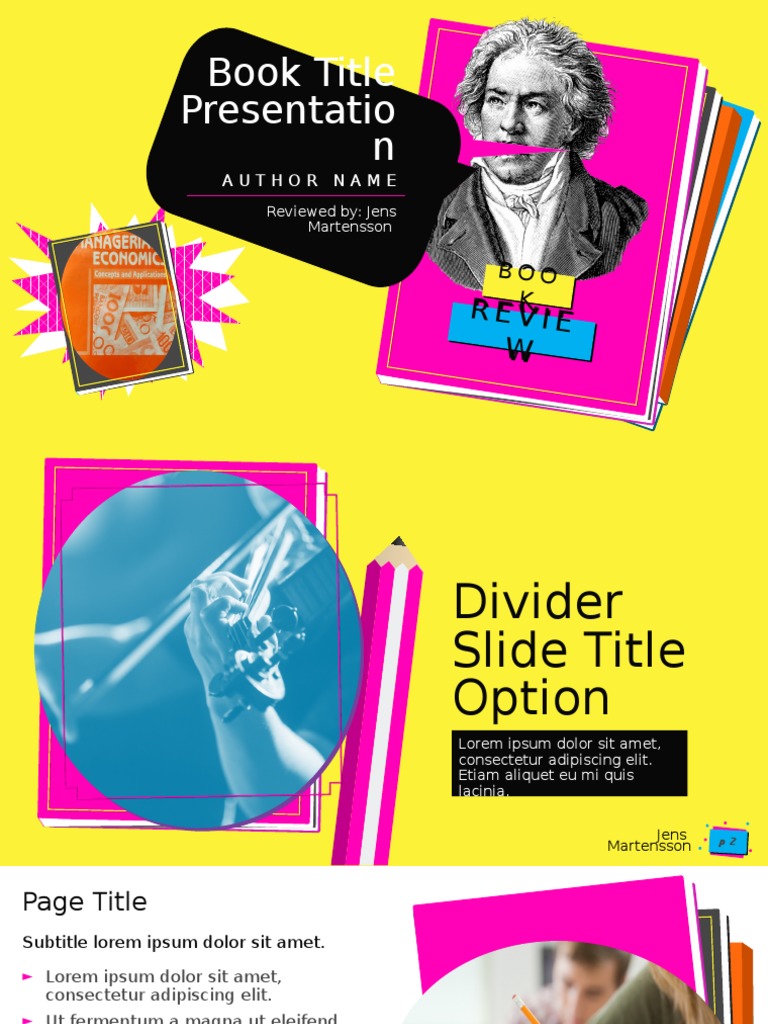 Book Title Presentation | PDF