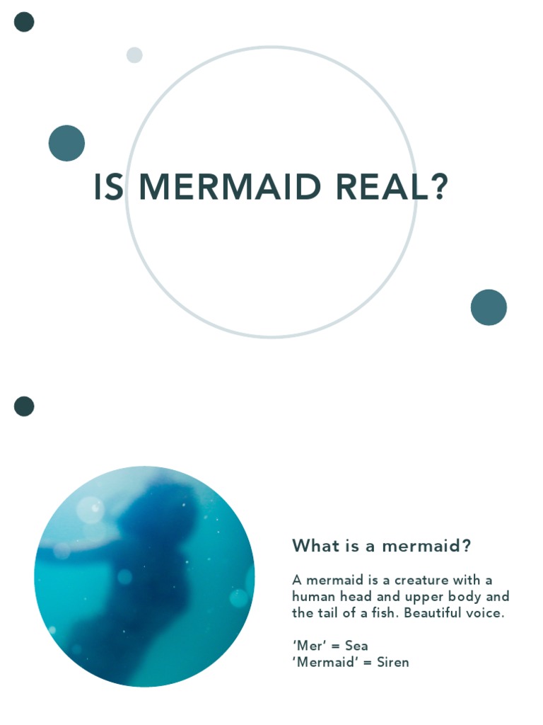 Is Mermaid Real? - Abby | PDF
