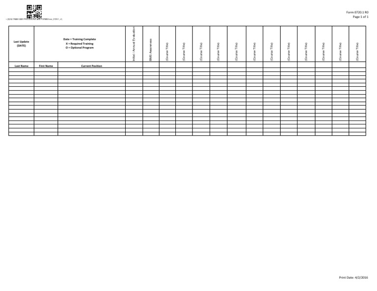 BMS Awareness Training Matrix | PDF | Computing And Information Technology