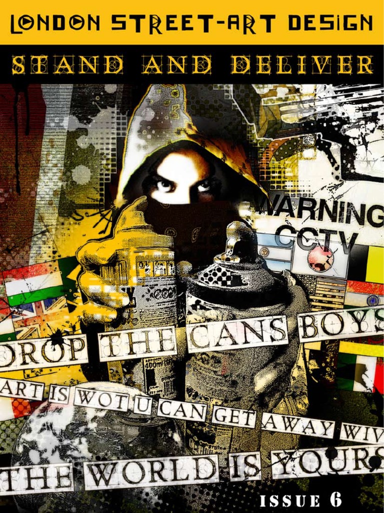 LSD Magazine Issue 6 - Stand and Deliver | PDF | Graffiti | Paintings