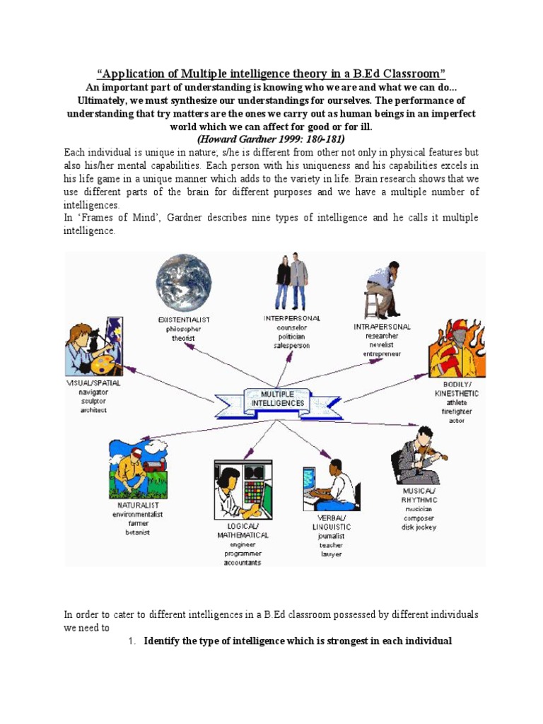 Multiple Intelligence | PDF