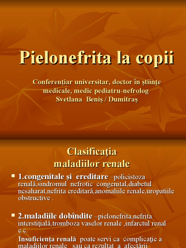 Pielonefrita | PDF