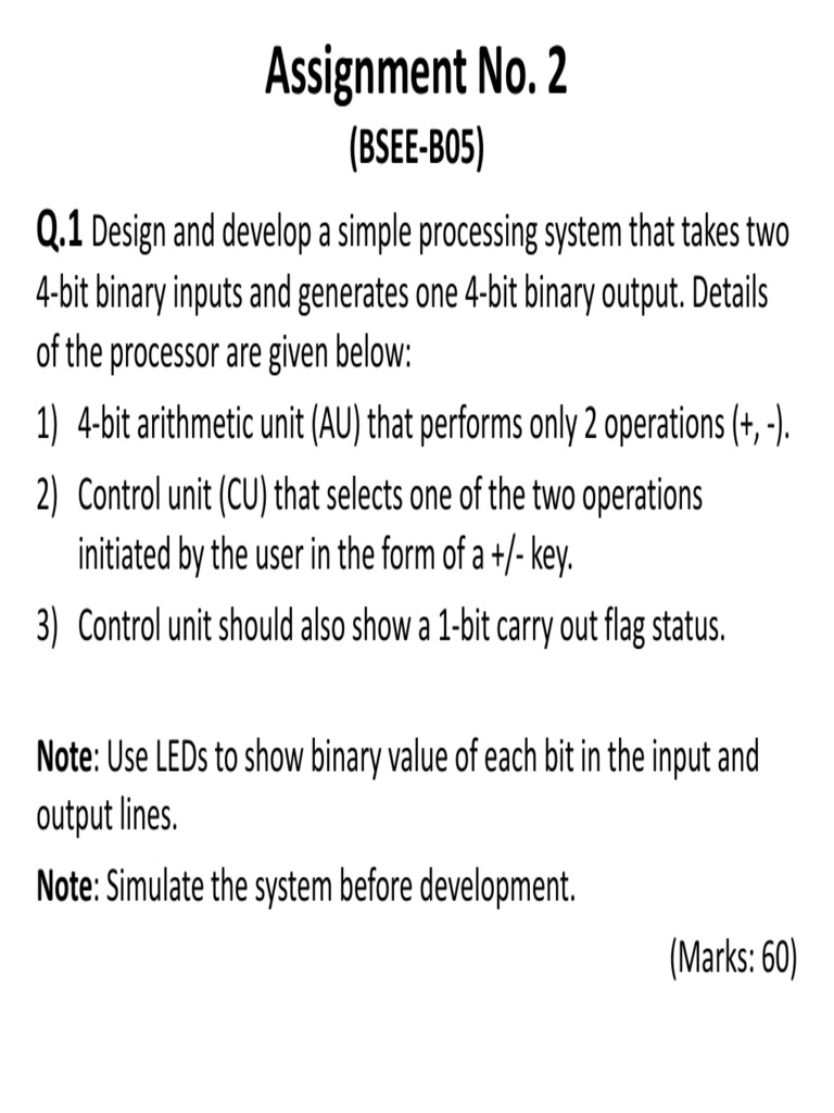 Assignment 02 BSEE B05 FA18 PDF | PDF