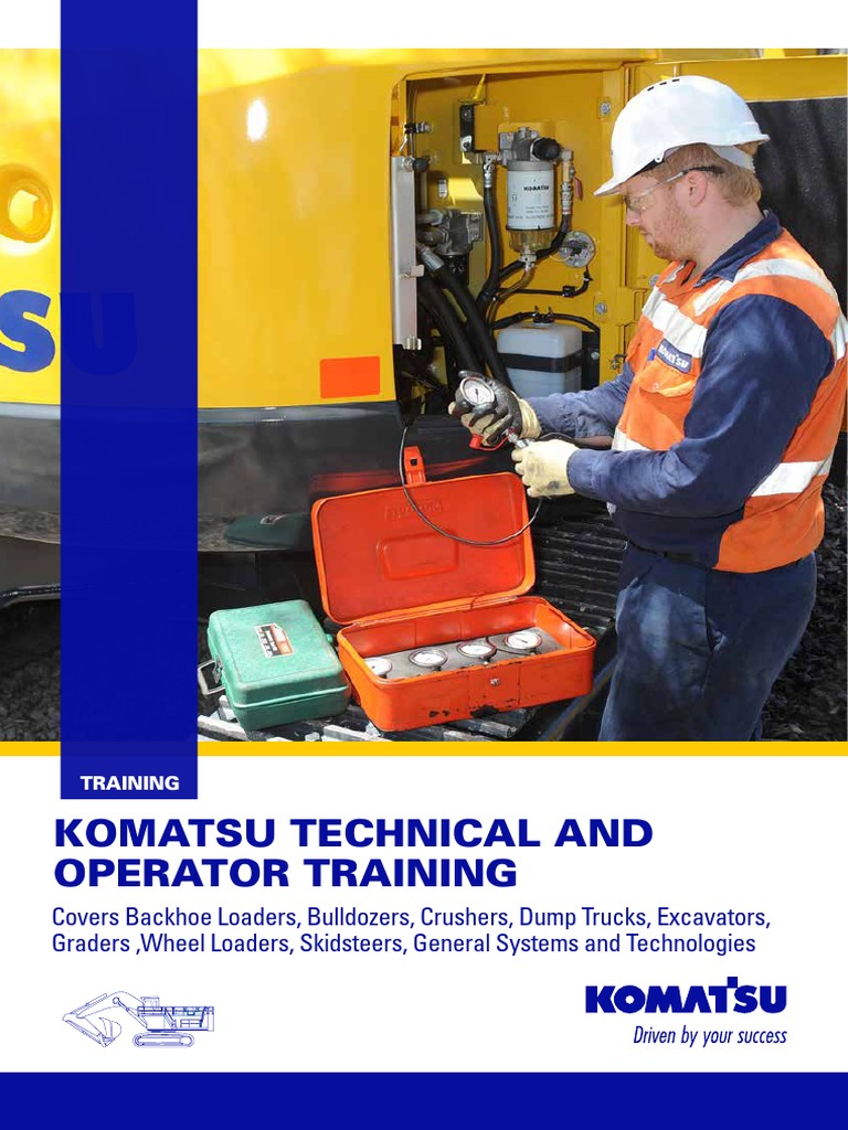 Komatsu Technical Operator Training | PDF