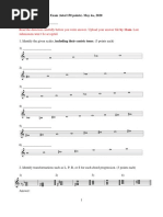 Tenor Sax Scales | PDF | Saxophone | Melody