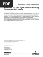 Product Data Sheet Rosemount 751 Field Signal Indicator en 73690 | PDF ...