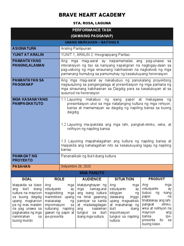 PETA - Assessment Task | PDF