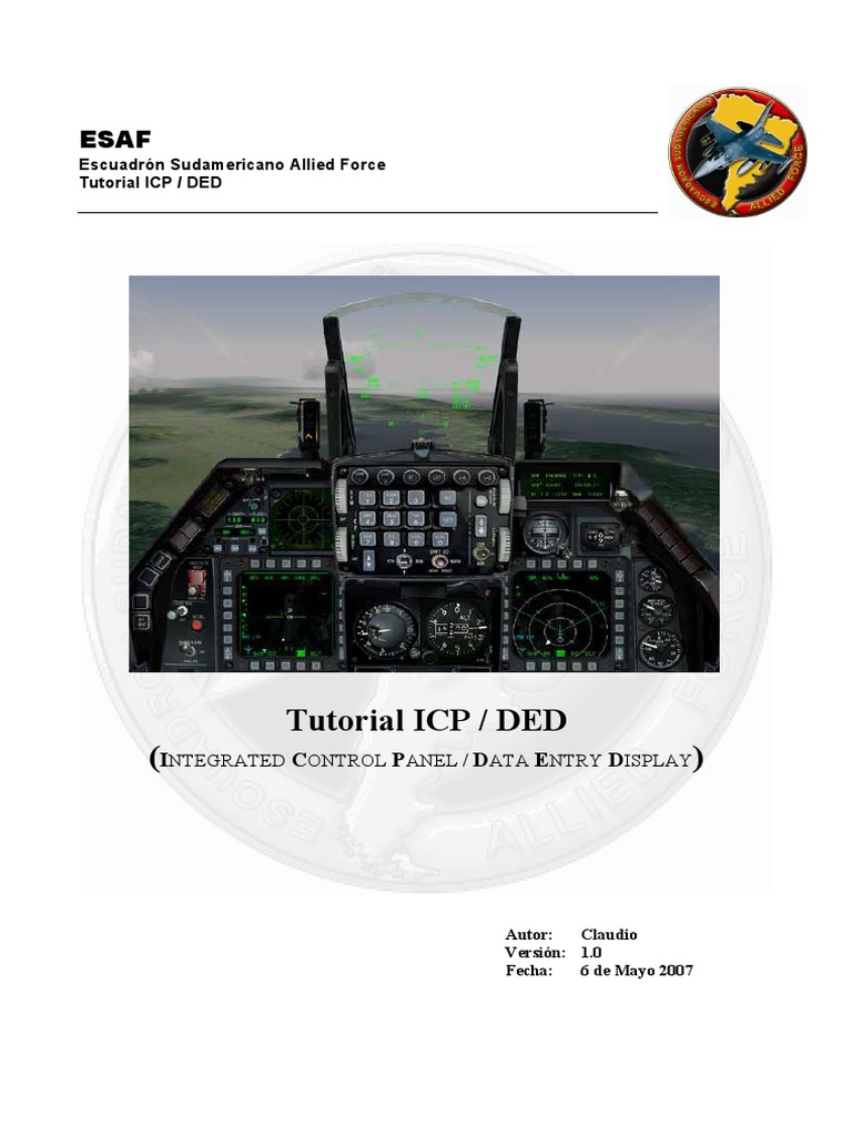 Tutorial ICP DED | PDF | General Dynamics F 16 Fighting Falcon | Avion ...