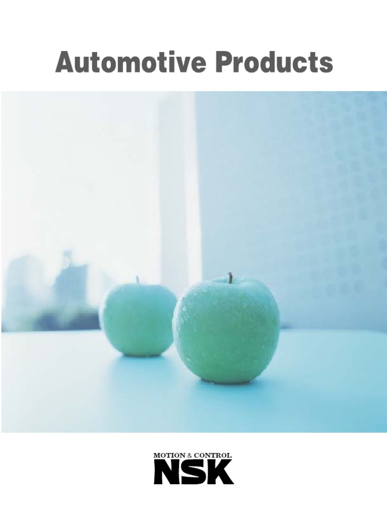 Catalogo NSK Automotriz Con Imagenes | PDF