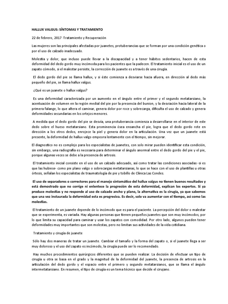 Hallux Valgus | PDF | Dedo del pie | Anatomía del miembro inferior