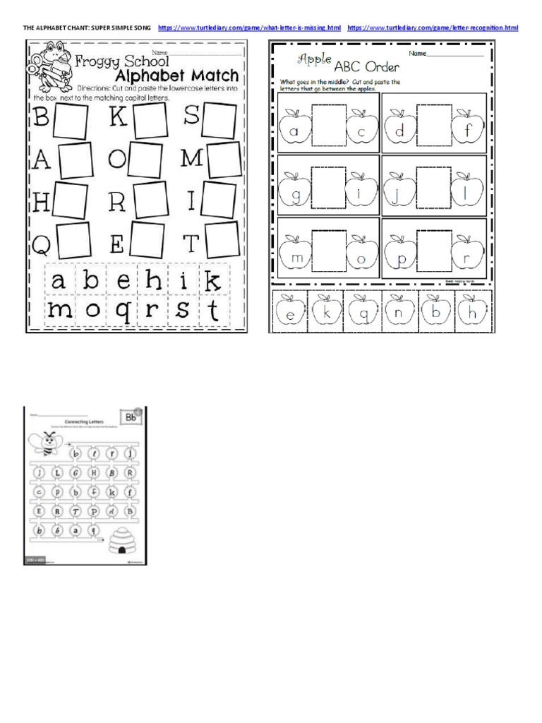 The Alphabet Chant: Super Simple Song | PDF