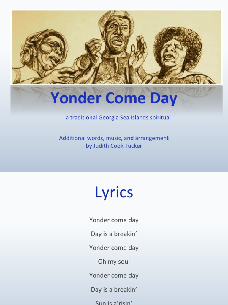 Yonder Come Day | PDF | Songs | Rhythm