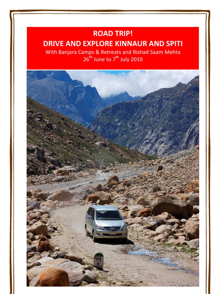 Road Trip To Kinnaur & Spiti | PDF | Himalayas | Geomorphology