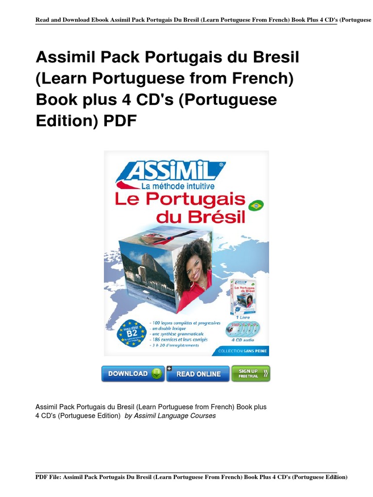 Assimil Portugais Bresil Portuguese French PDF | PDF | Language ...