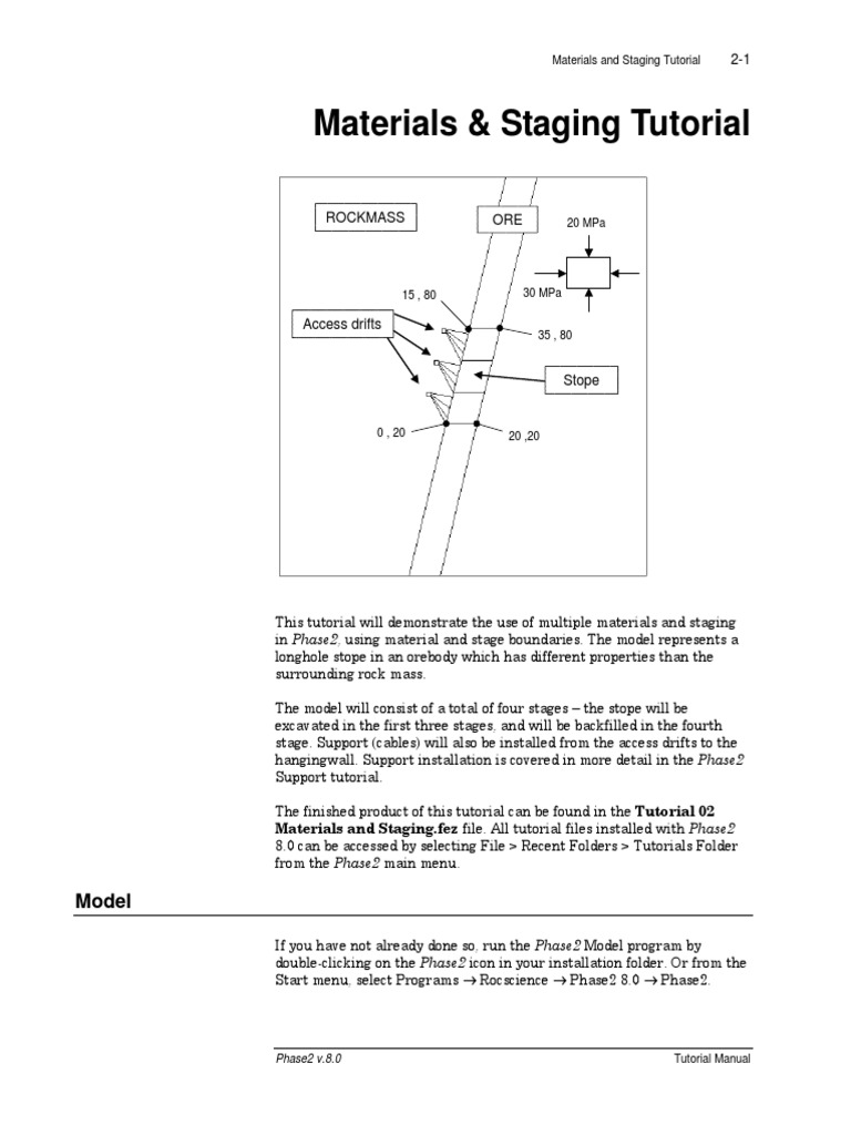 Materials & Staging Tutorial: Model | PDF | Strength Of Materials ...