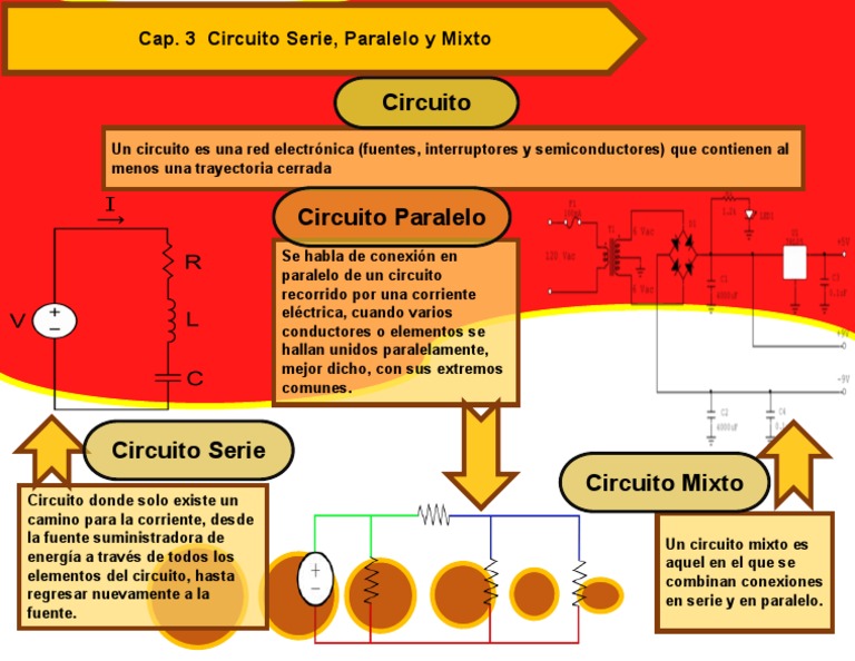 Diagrama De Circuito Electrico En Serie Y Paralelo Circuito