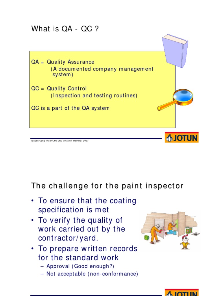 8.quality Control PDF | PDF | Quality Assurance | Paint