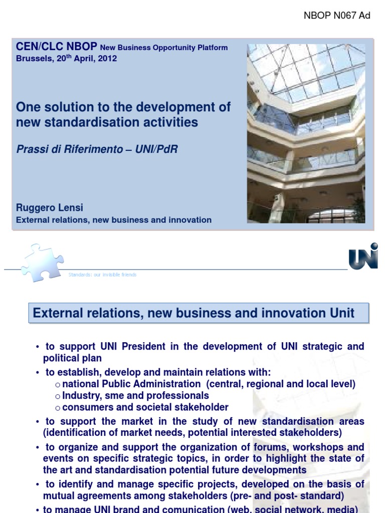 Uni 02 | PDF | Standardization | Innovation