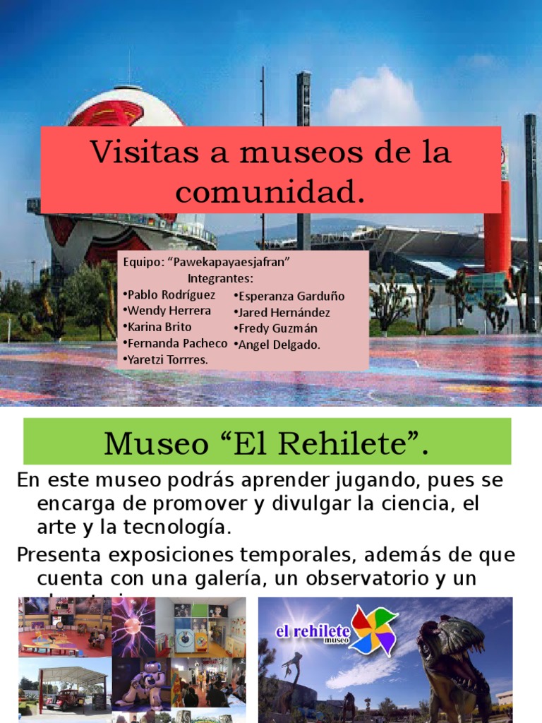 Visitas A Museos de La Comunidad | PDF | Museo | Biblioteca y museo