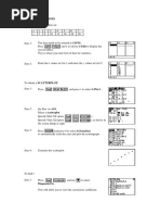 Using The Linear Regression Functions On Your TI-84 Plus Calculator | PDF | Regression Analysis ...