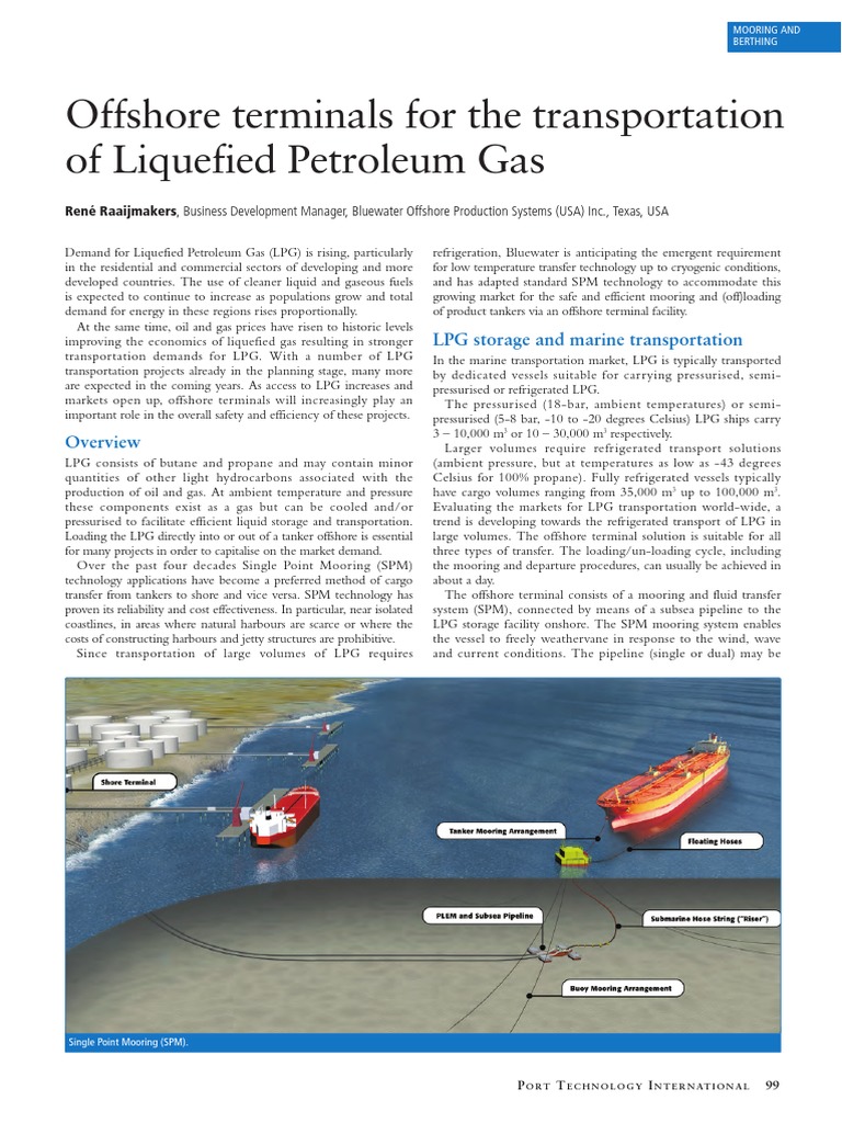 PT26 - LPG SPM - Bluewater | PDF | Liquefied Petroleum Gas | Chemical ...
