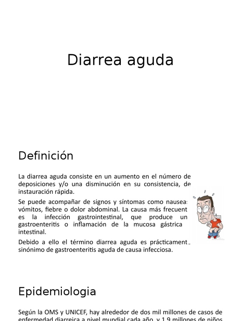 Diarrea Aguda | PDF | Diarrea | Especialidades Medicas