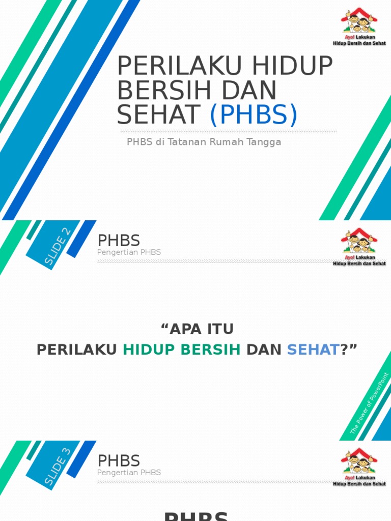 PPT 10 Indikator PHBS Tatanan Rumah Tangga | PDF