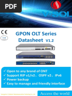 Vsol Gpon OLT Configuration Step by Step Guide 2023 | PDF | Ip Address | Computer Network