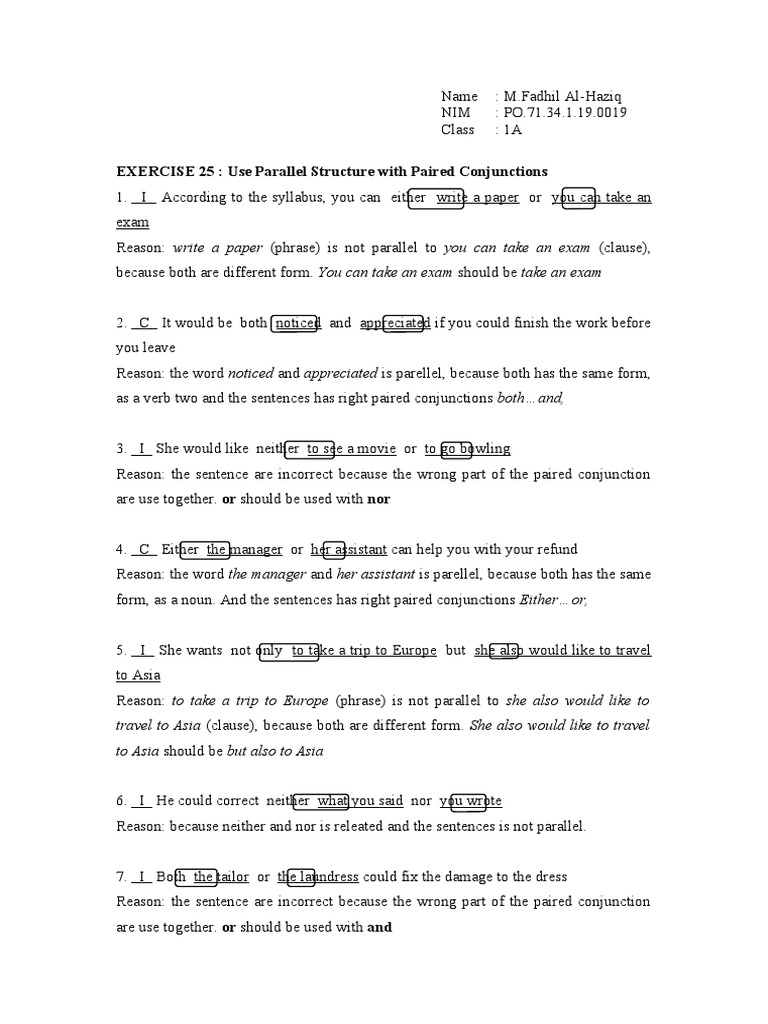 Structure and Written Expression Skill 25 | PDF | Sentence (Linguistics ...