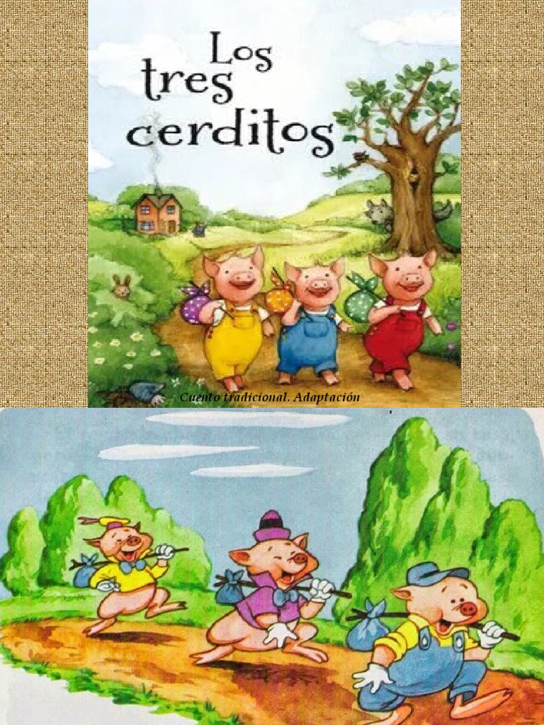 Portada Del Libro Los Tres Cerditos