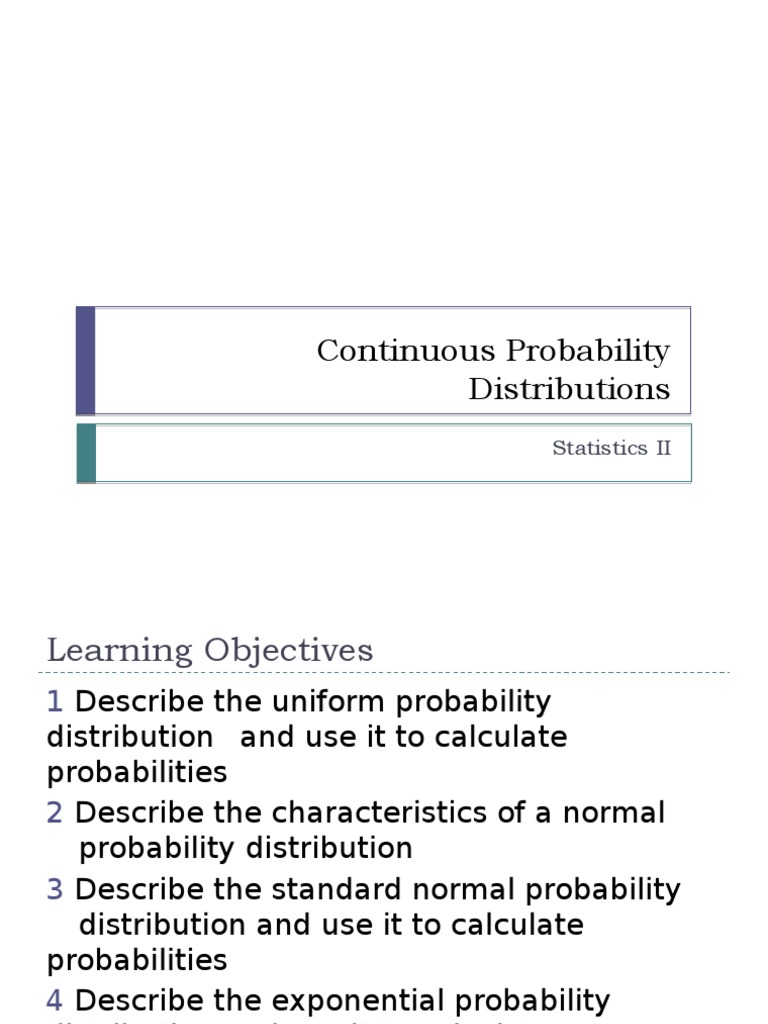 Exponential Distribution Overview | PDF | Normal Distribution | Mean