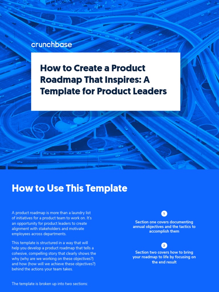 Product Roadmap Template - v16 PDF | PDF | Databases | Business