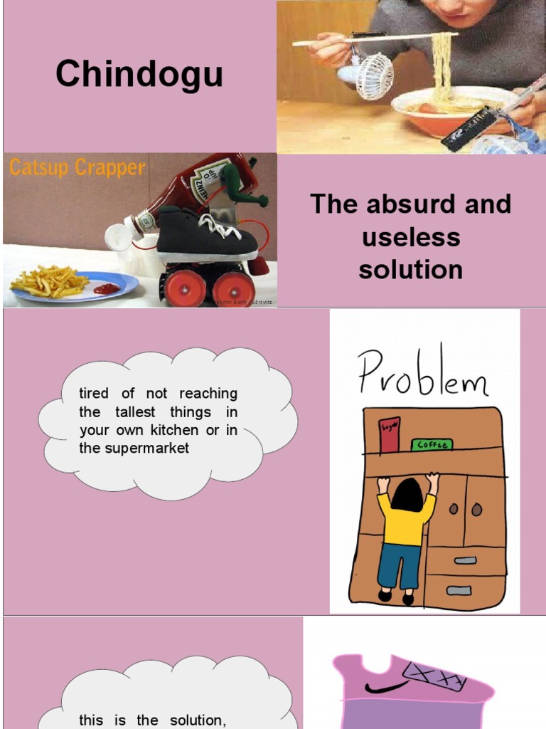 Chindogu: The Absurd and Useless Solution | PDF | Home & Garden