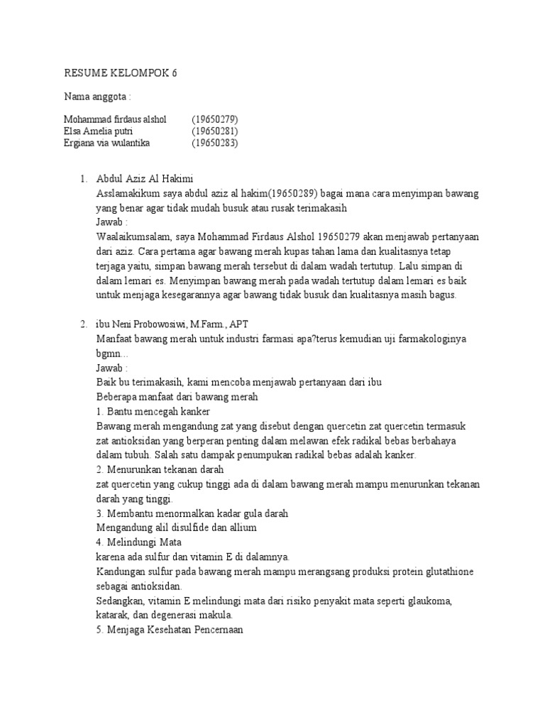 RESUME Kelompok | PDF
