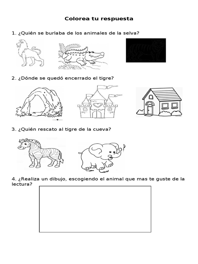 Plan Lector El Tigre Que Se Reia De Todos Pdf